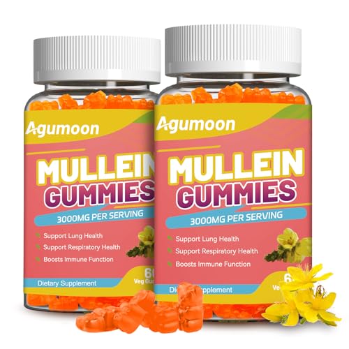 Agumoon Mullein gummies for respiratory support