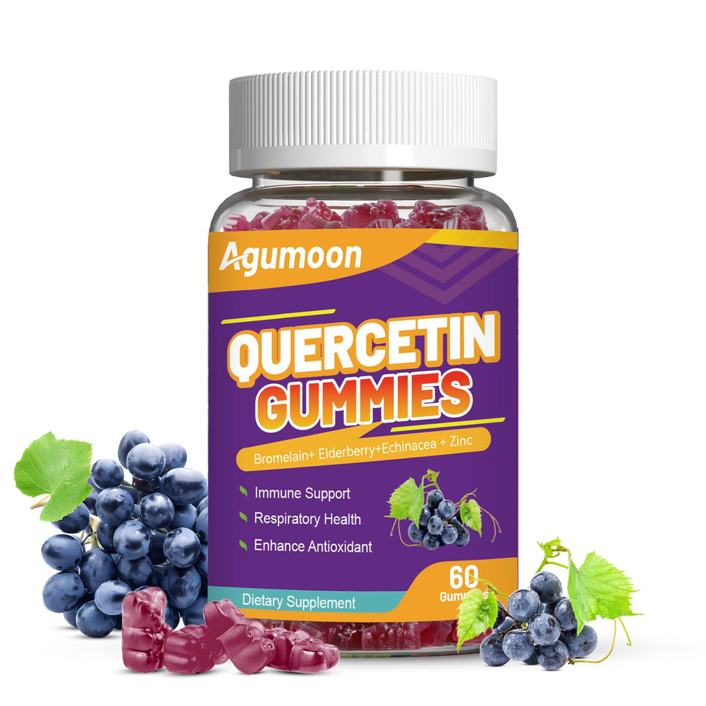 Agumoon Quercetin gummies for immune support