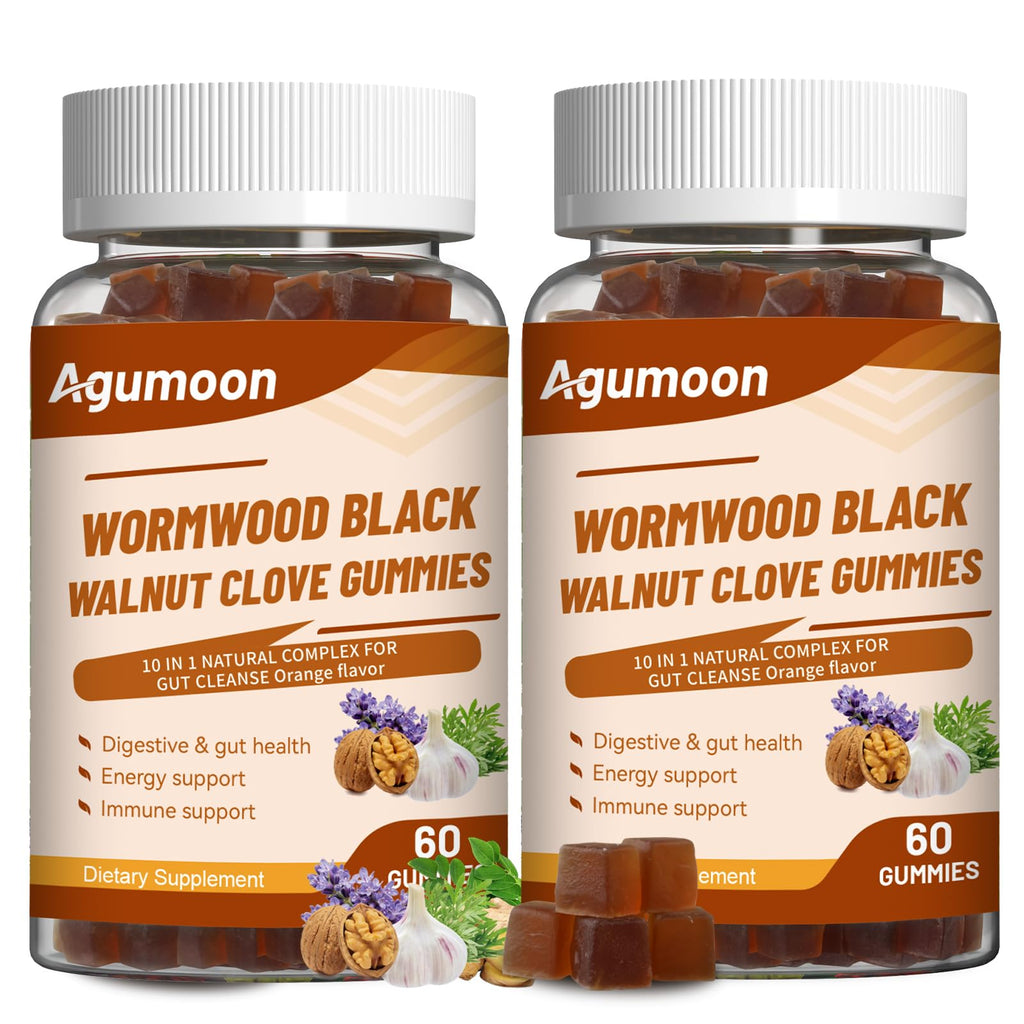 Agumoon wormwood black walnut gummies