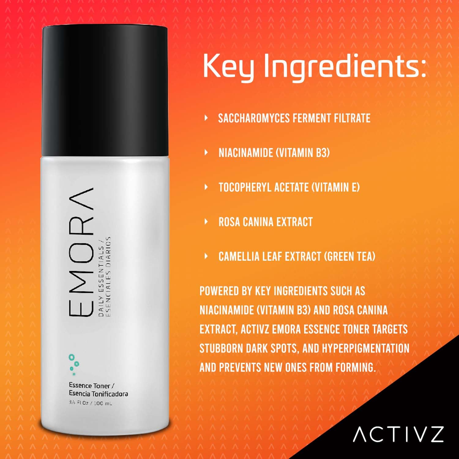 AHA toner for smooth skin texture