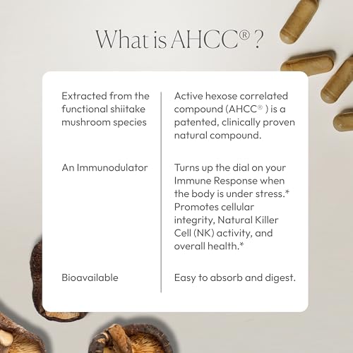 AHCC capsules for daily health