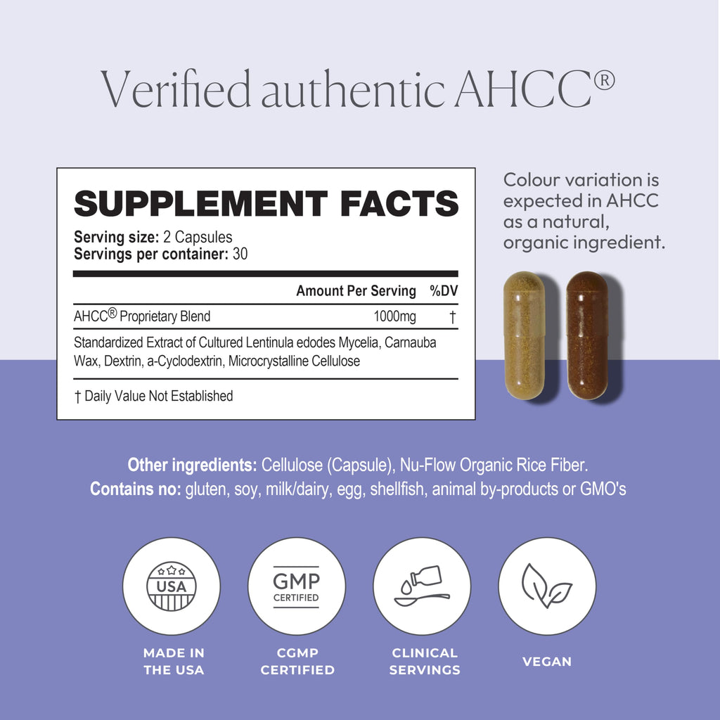 AHCC for natural health benefits
