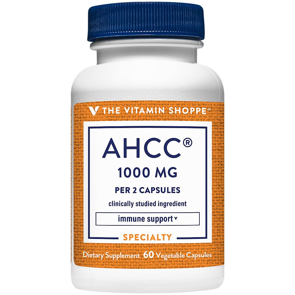 AHCC mushroom supplement for immunity