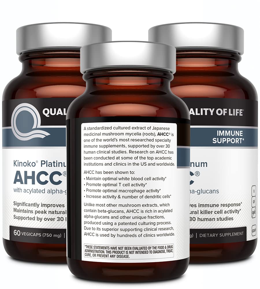 AHCC mushrooms for wellness