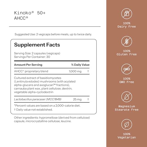 AHCC mushrooms for wellness