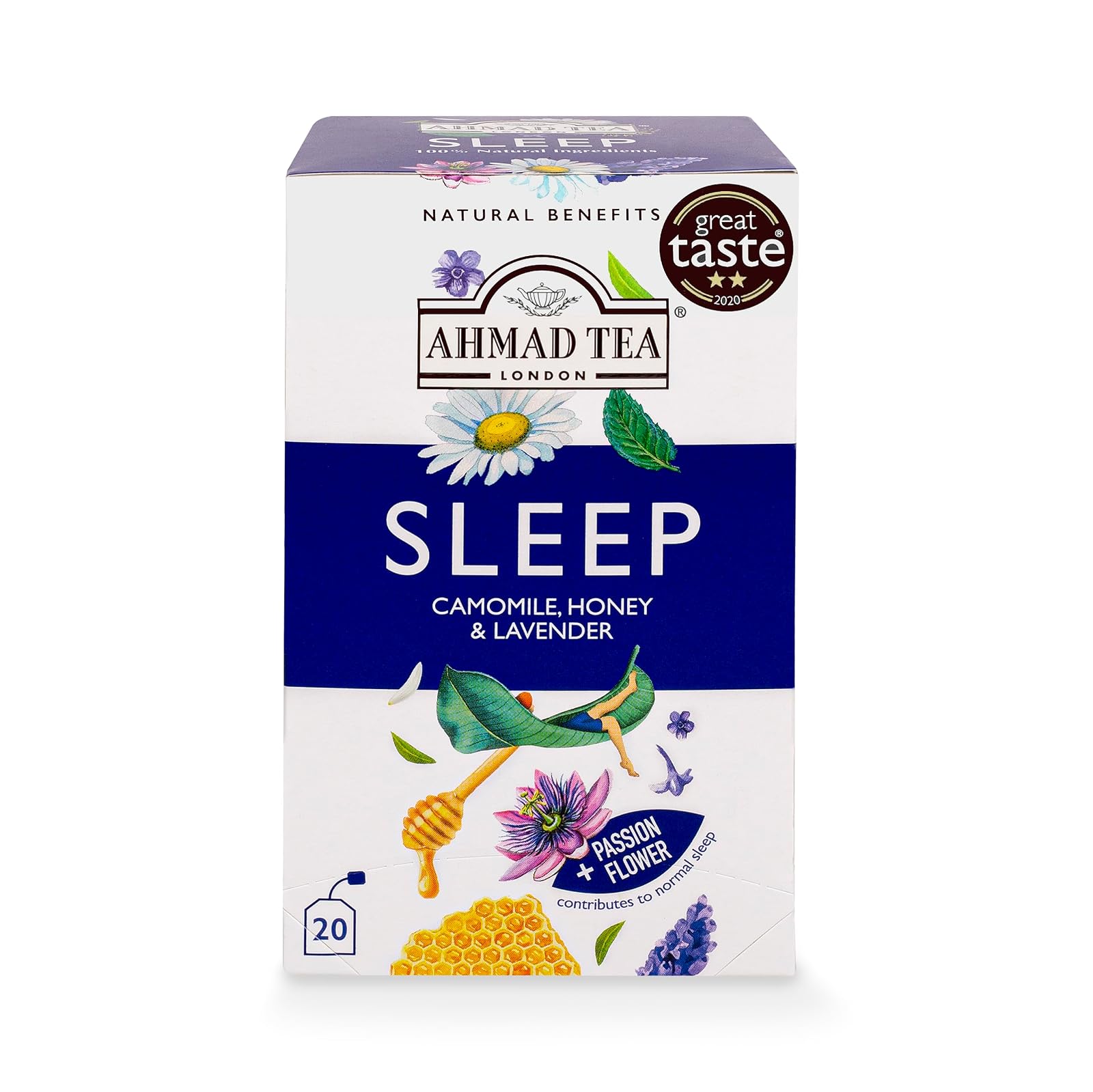 Ahmad Tea chamomile herbal tea bags