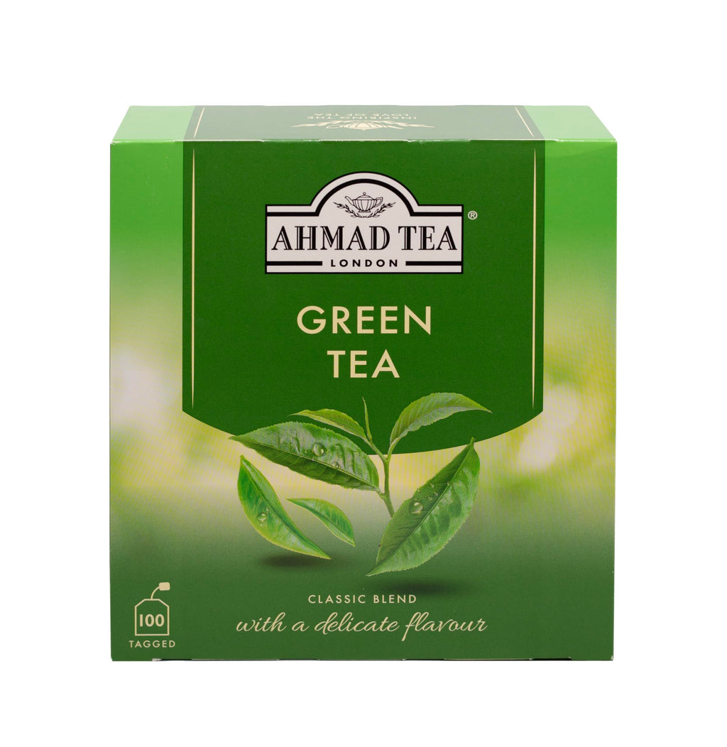 Ahmad Tea green tea teabags pack