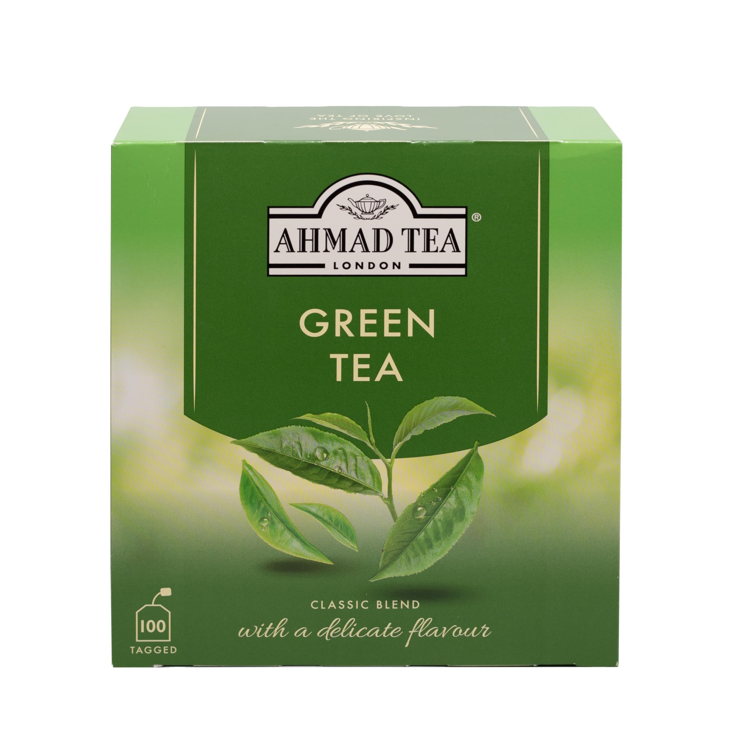 Ahmad Tea green tea teabags pack