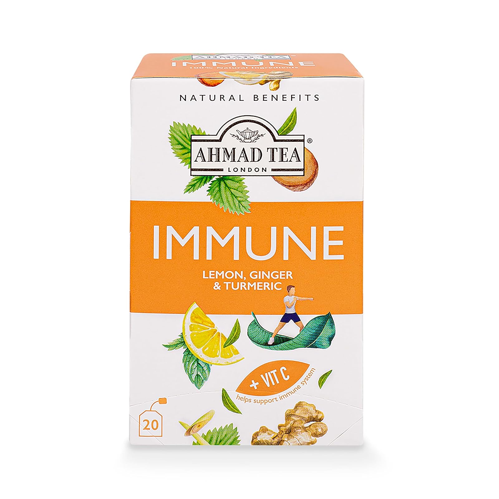 Ahmad Tea herbal tea with turmeric