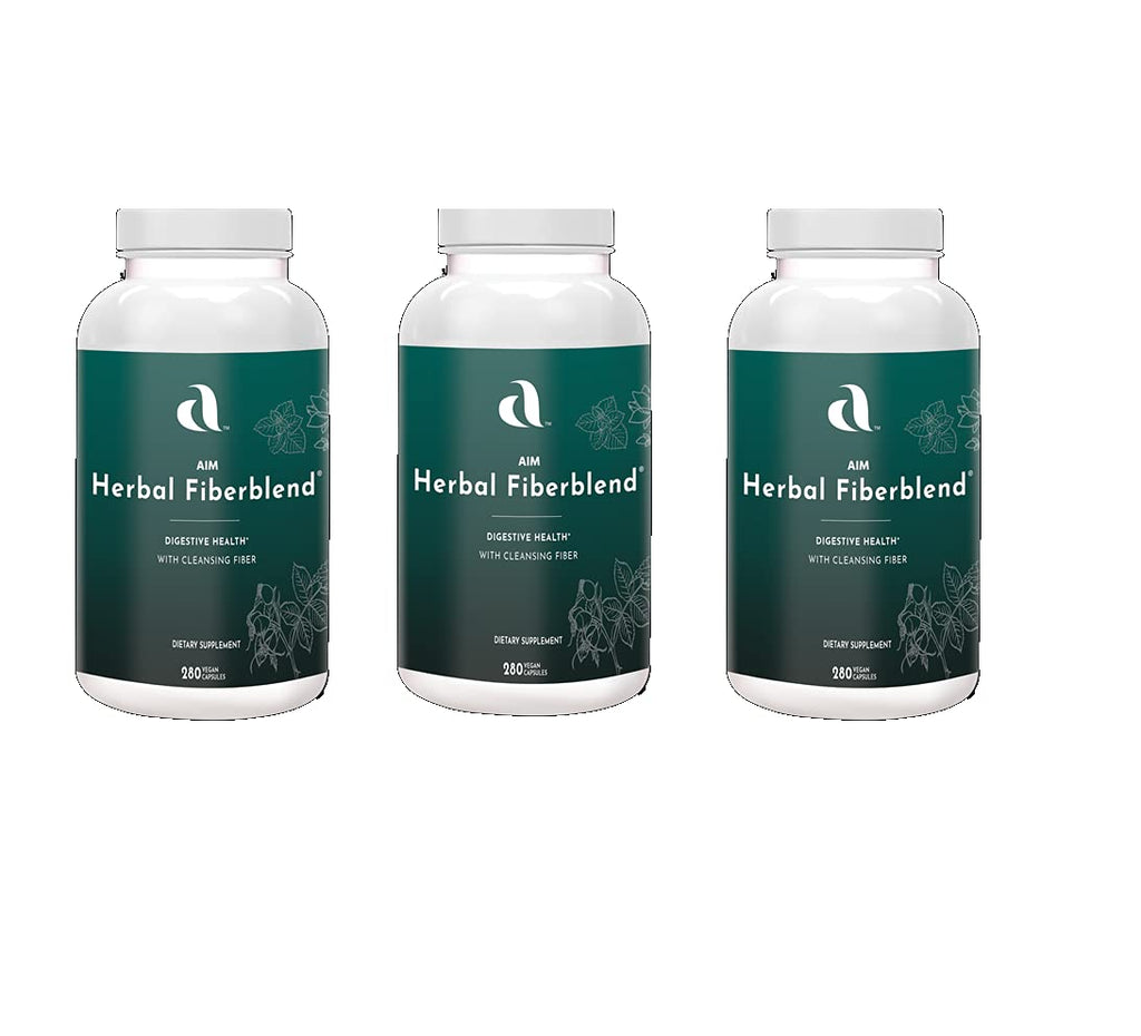 AIM Herbal Fiberblend digestive support capsules