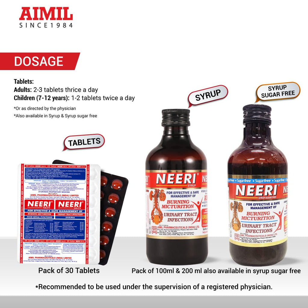 Aimil Neeri tablets for detox support