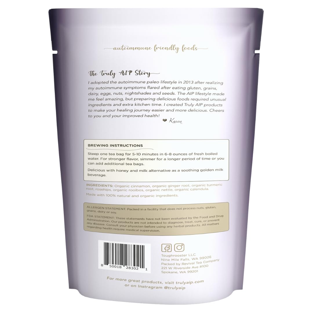 AIP friendly ginger tea for wellness