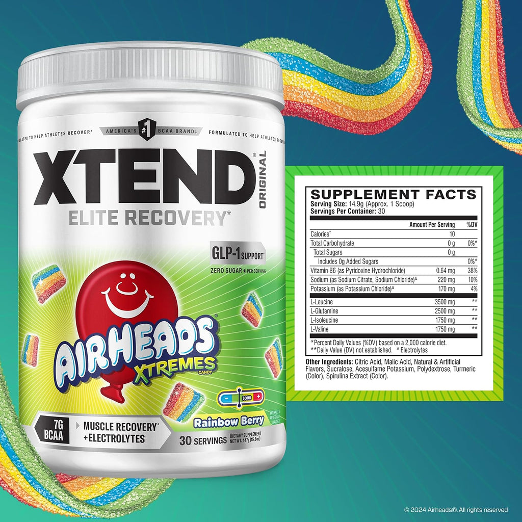 Air Heads Rainbow Berry BCAA flavour