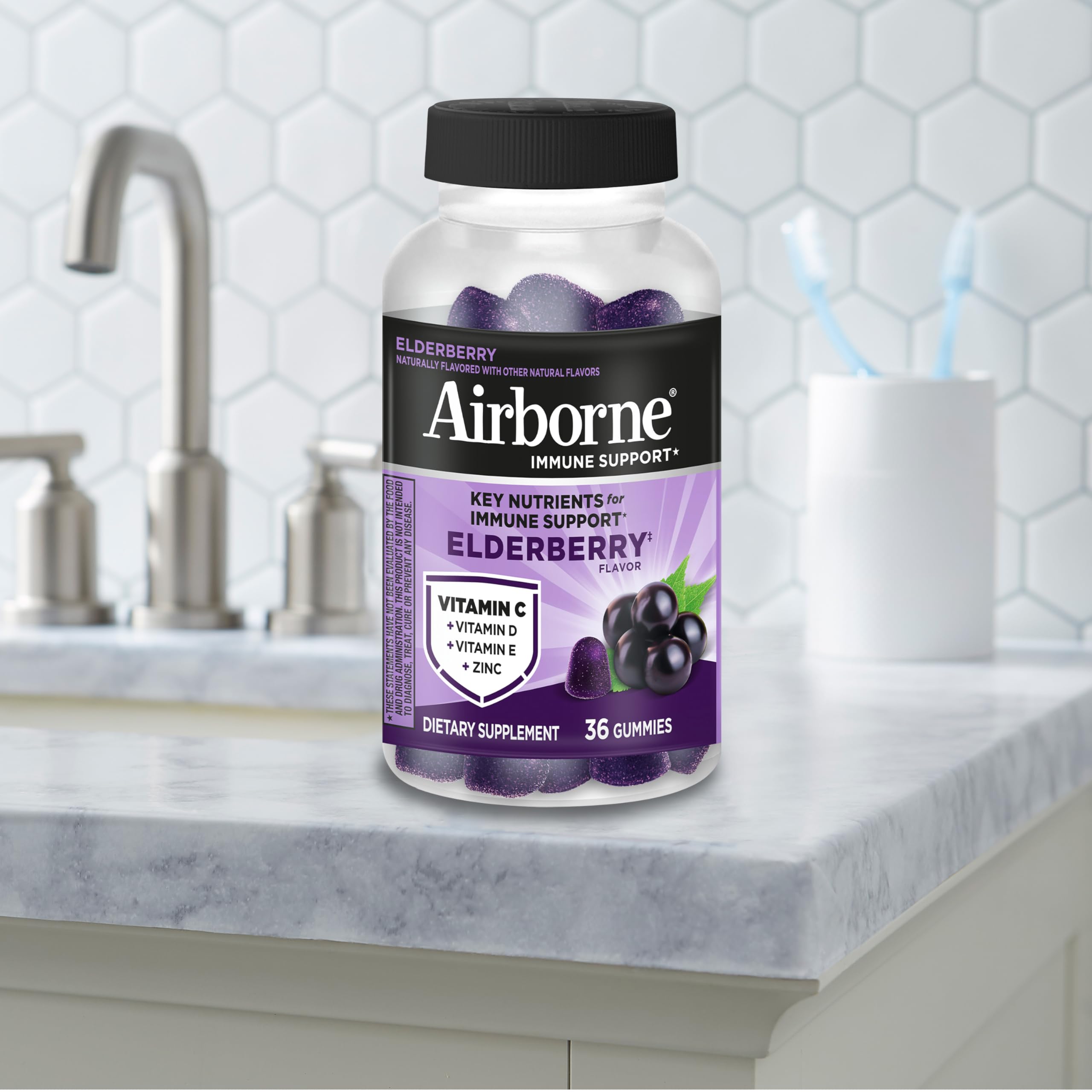 Airborne elderberry for immune health