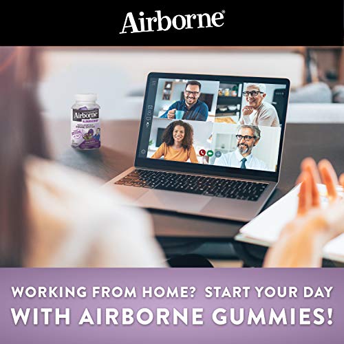 Airborne elderberry gummies for adults