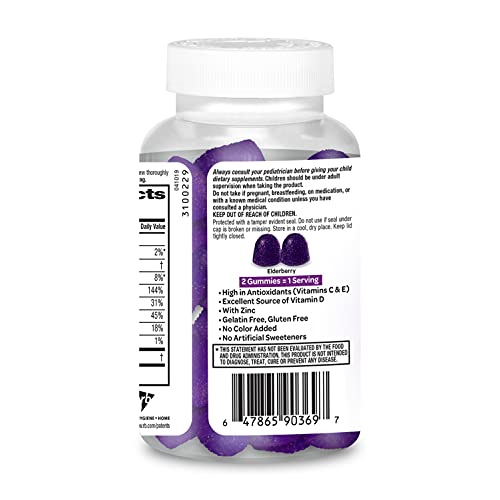 Airborne elderberry immune support formula