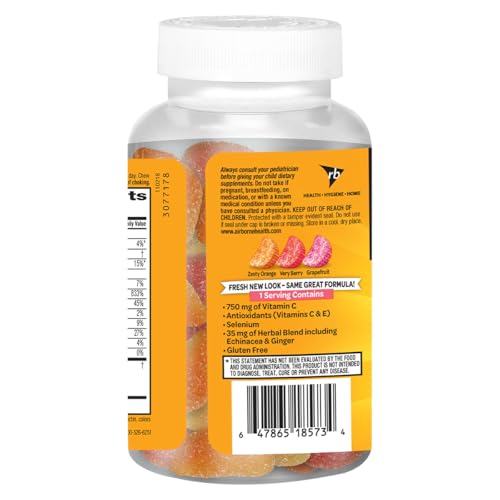 Airborne gummies for enhanced immune health