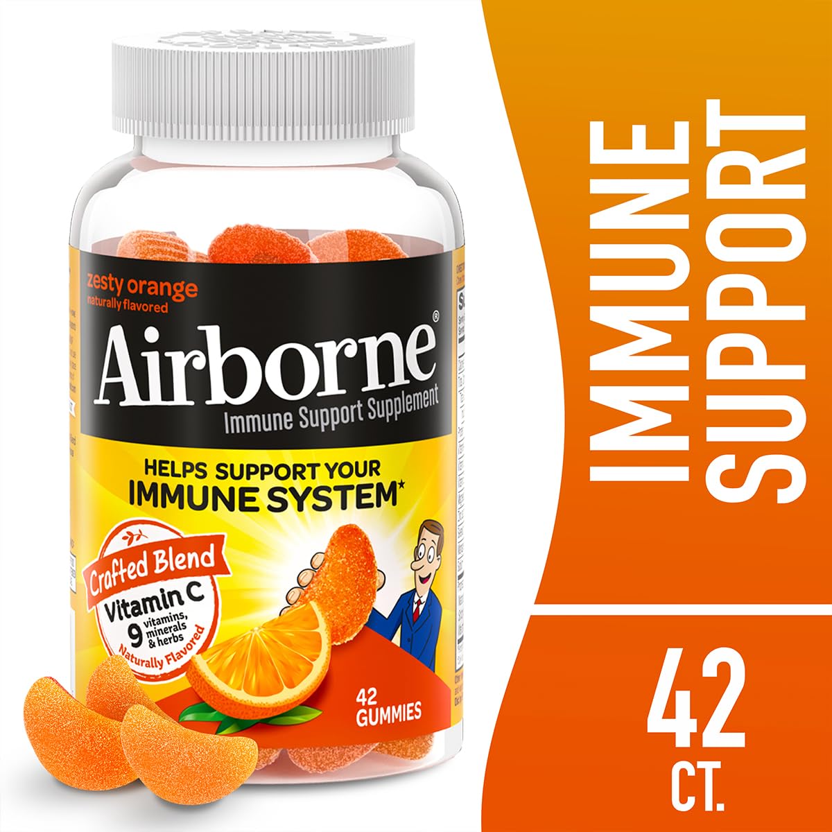 Airborne gummies for vibrant health