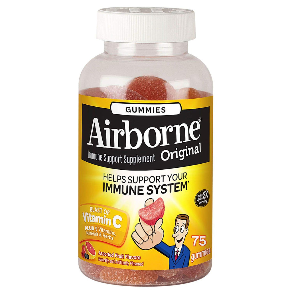Airborne gummy multivitamin for immune support