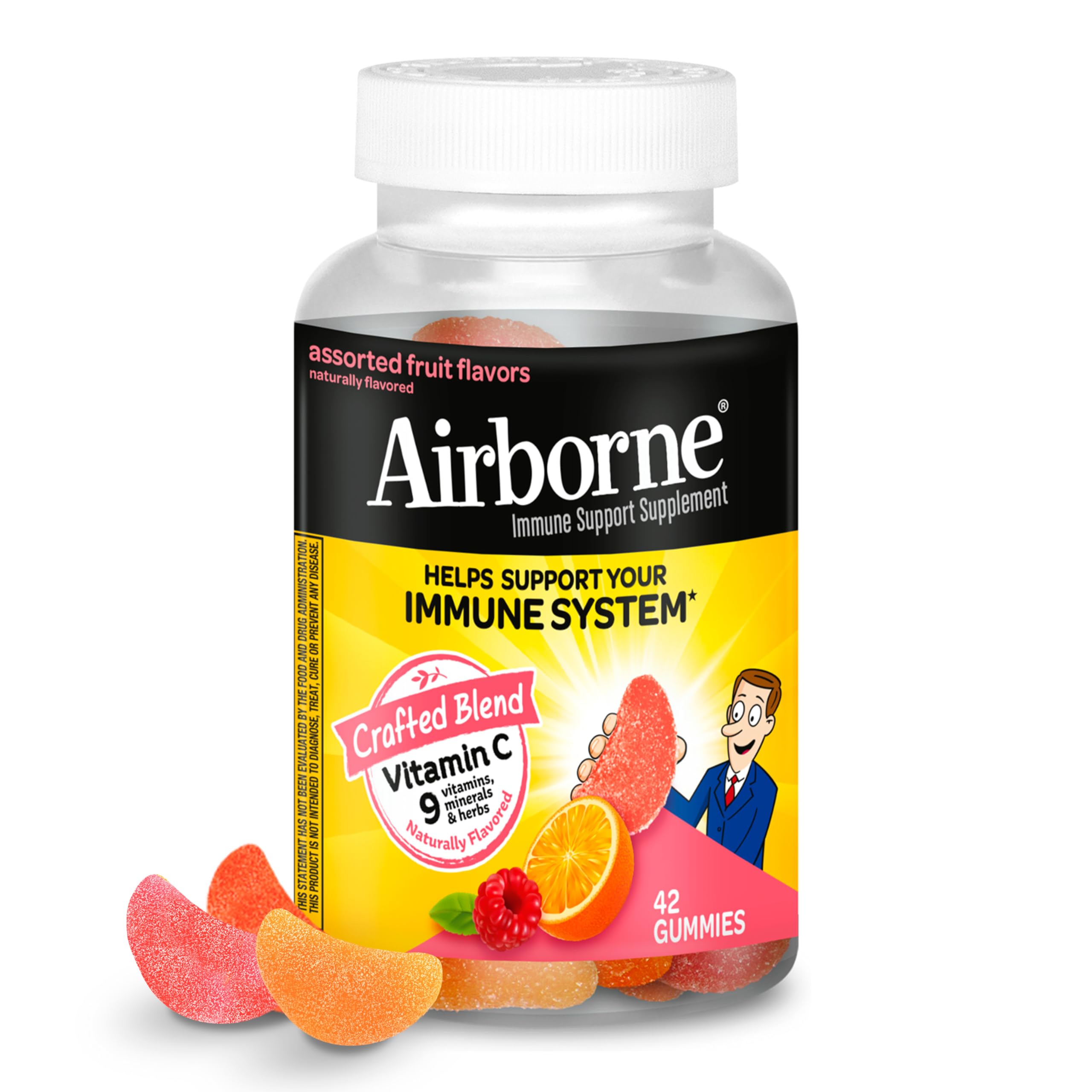 Airborne immune support gummies benefits
