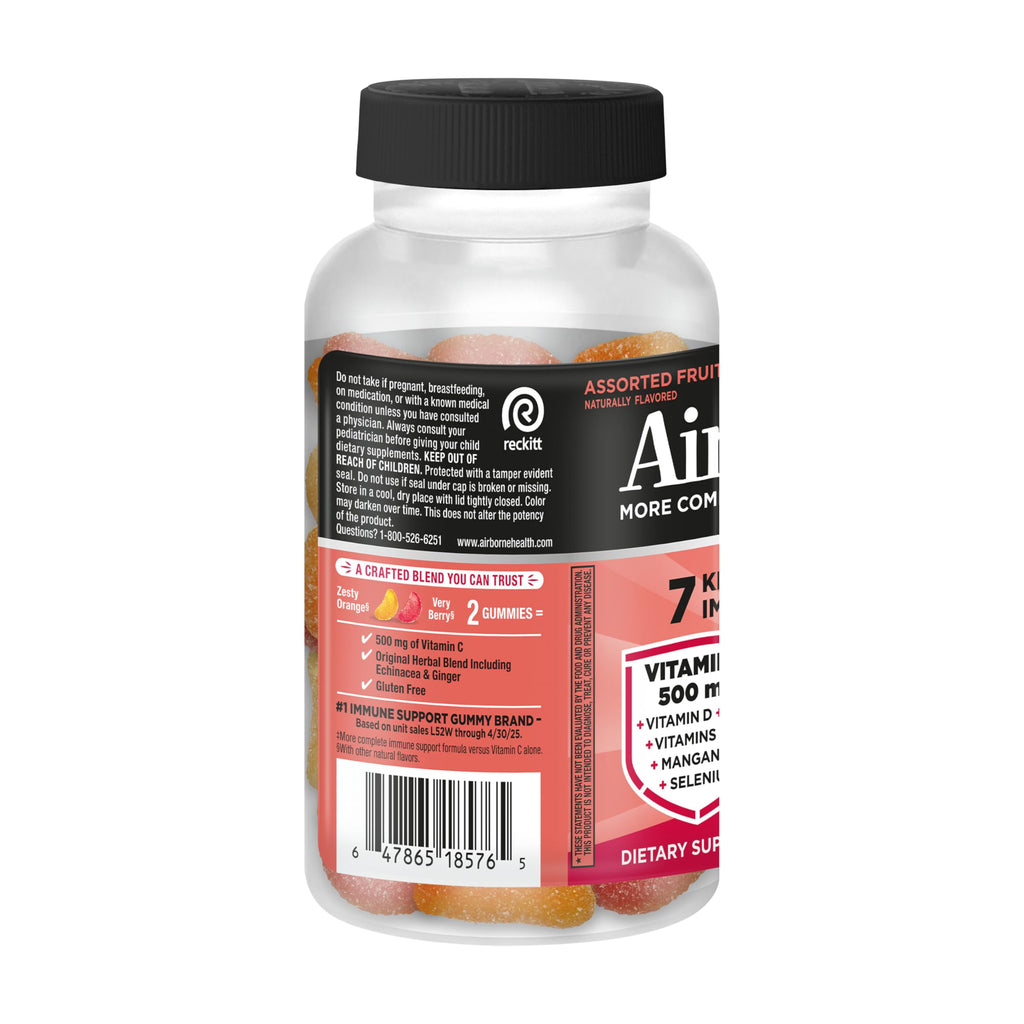 Airborne Kids blended vitamin benefits