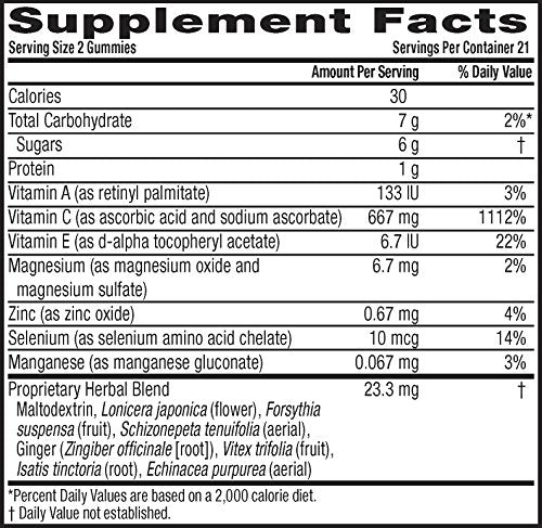 Airborne Kids Gummies 42 count pack