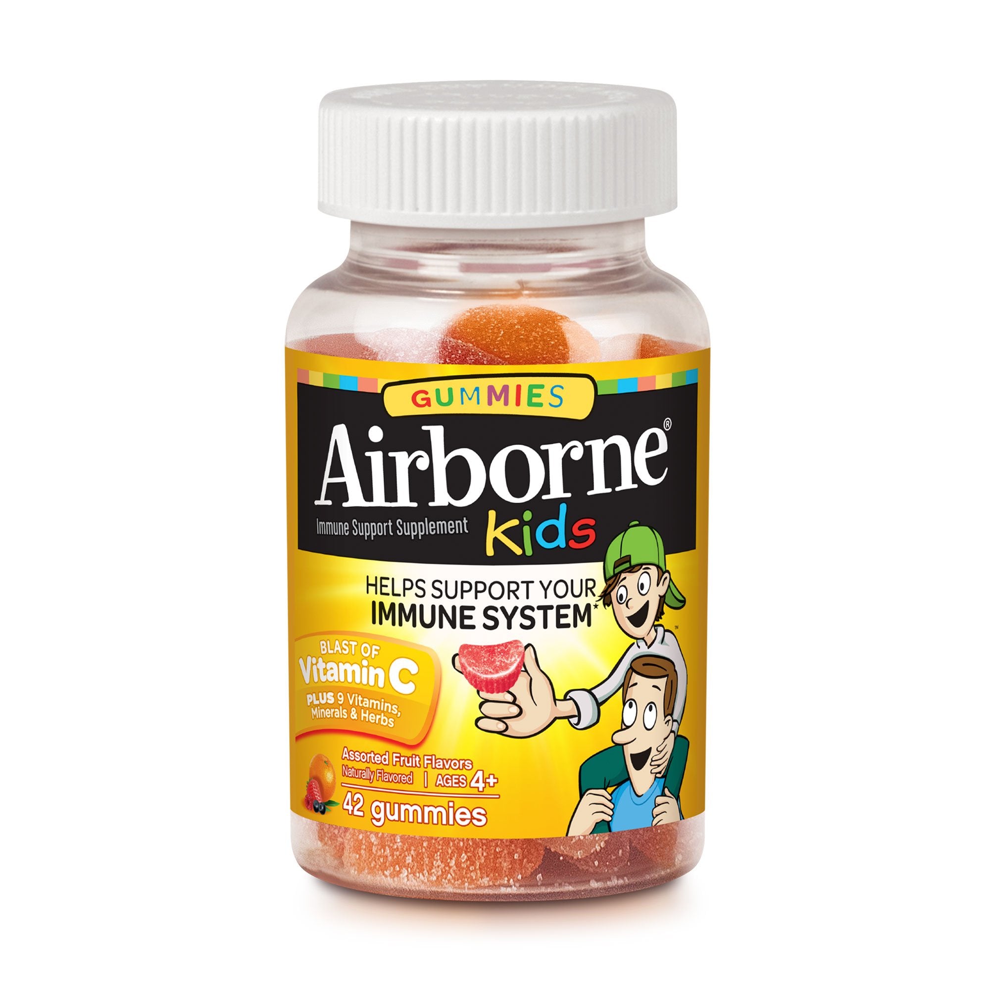 Airborne Kids Gummies immune support