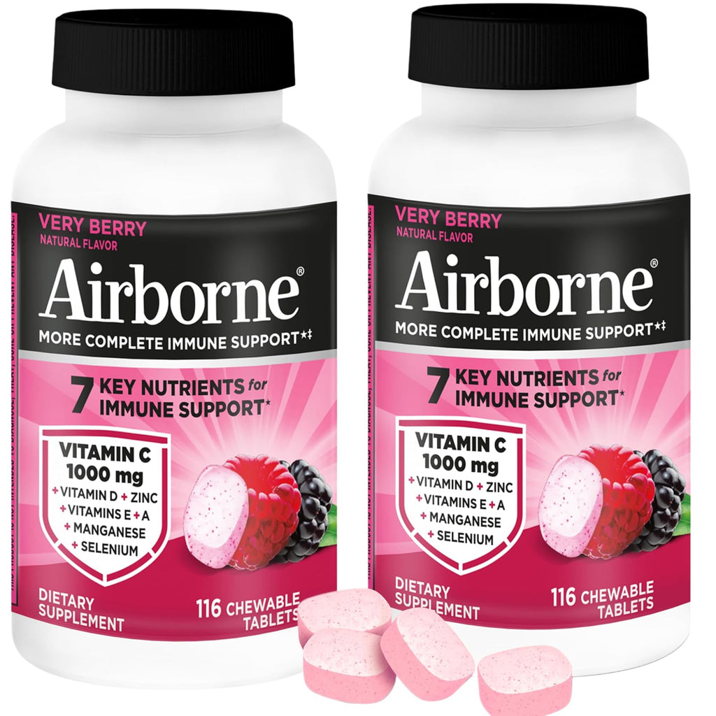 Airborne vitamin C chewable tablets