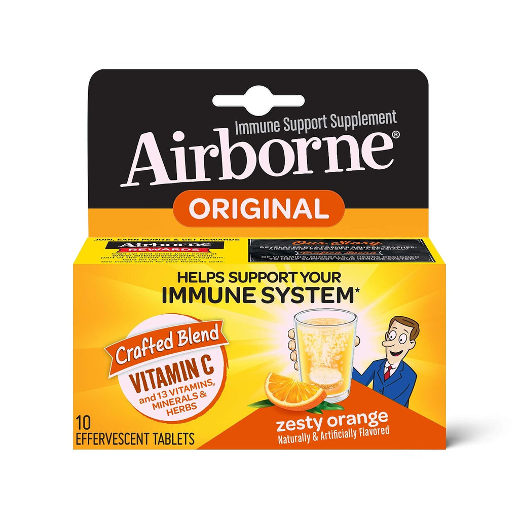 Airborne vitamin C effervescent tablets