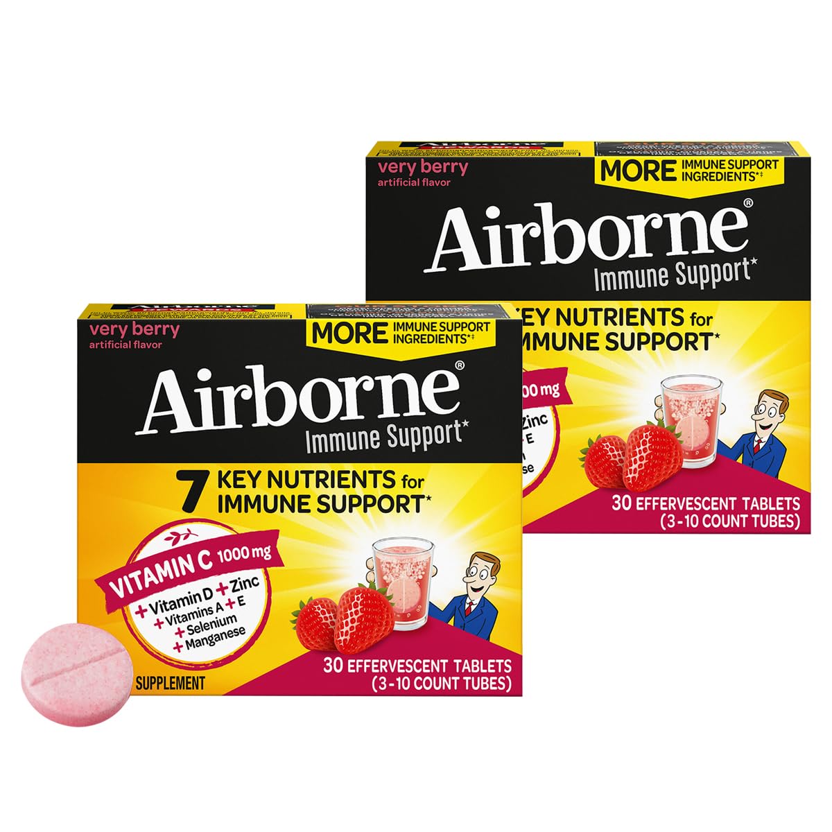 Airborne Vitamin C effervescent tablets