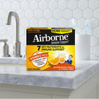 Airborne vitamin C fizzy drink tablets