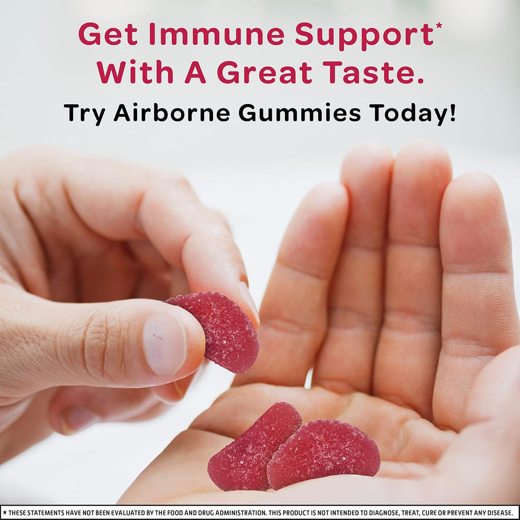 Airborne vitamin C gummies for daily wellness