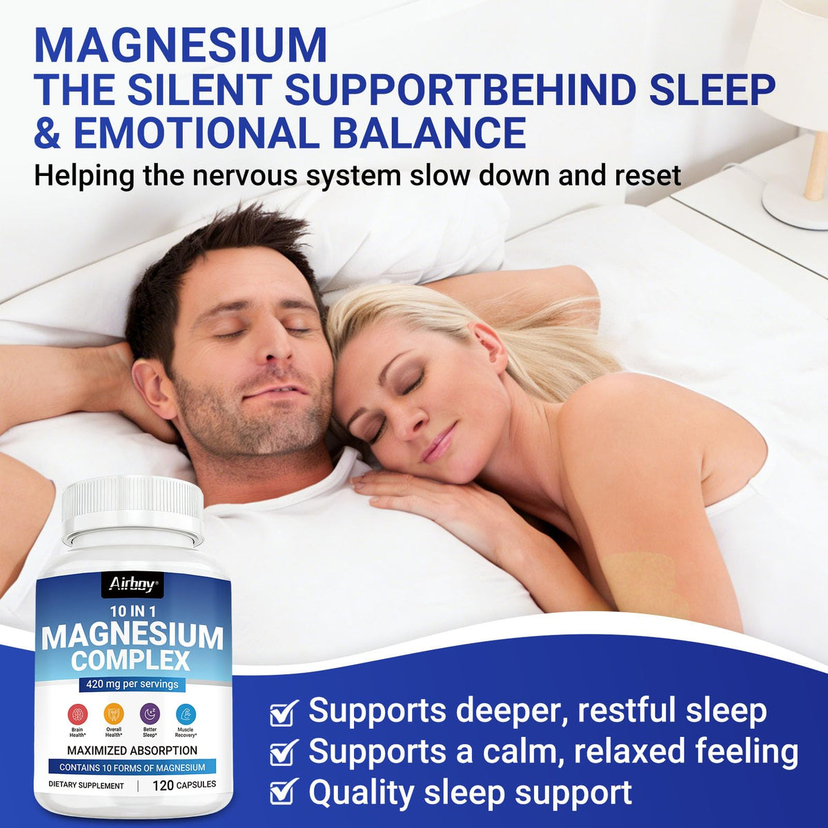 Airboy magnesium complex for stress relief