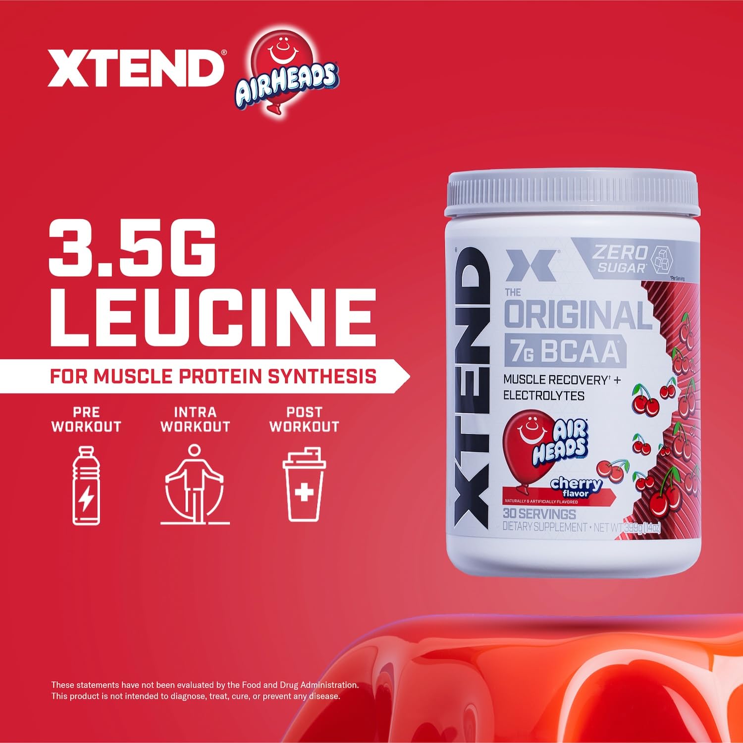 Airheads cherry BCAA supplement