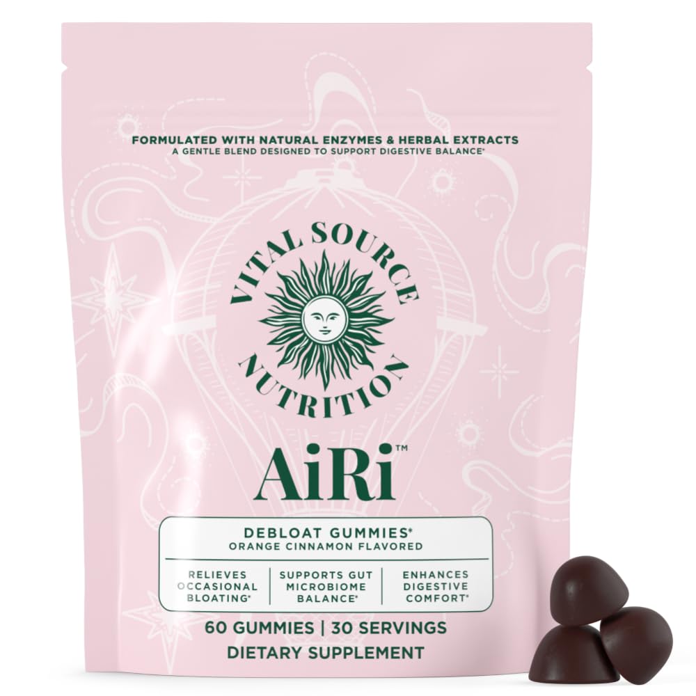 AiRi Debloat Support Gummies for digestion