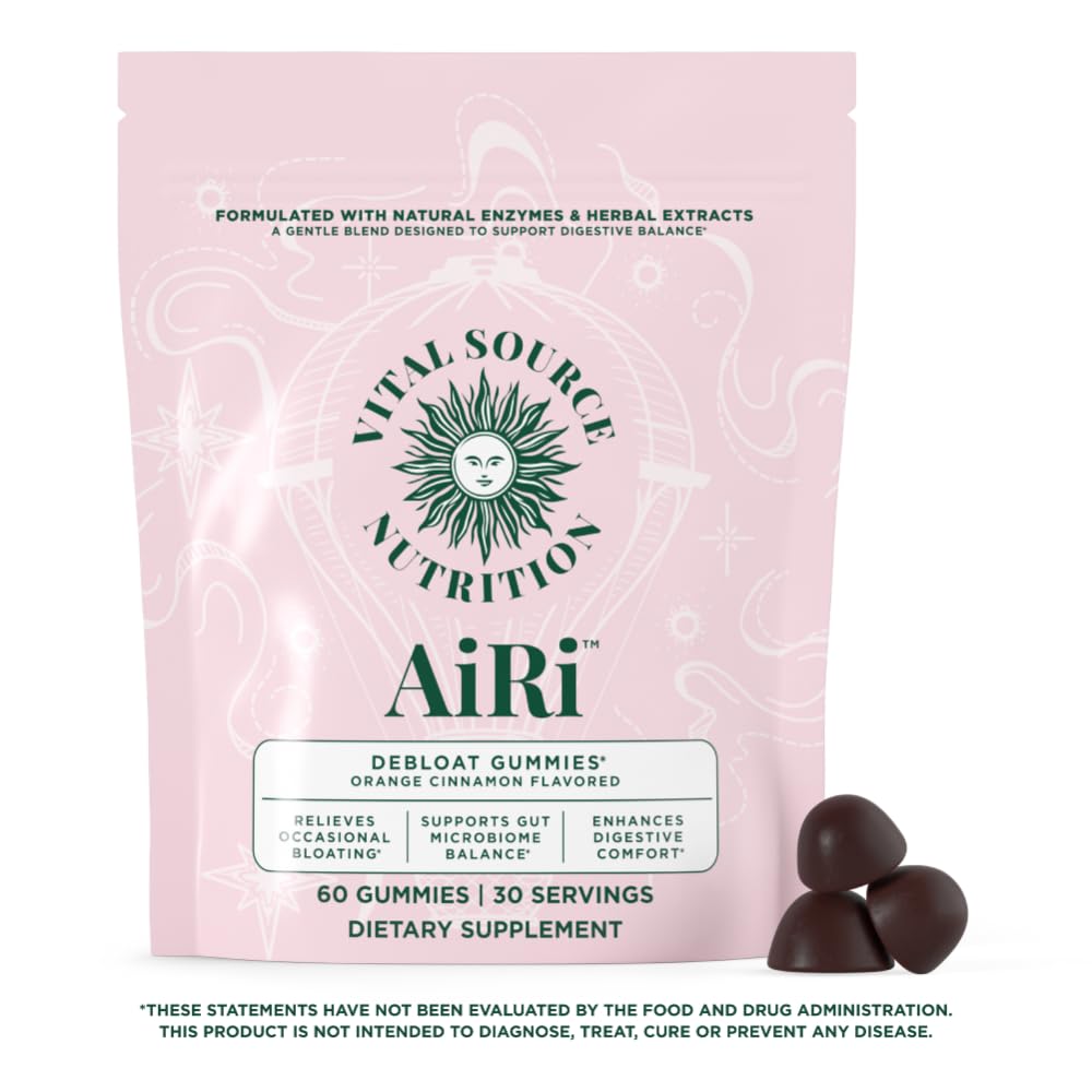 AiRi gummies with digestive enzymes benefits