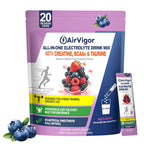 AirVigor electrolyte drink mix packets