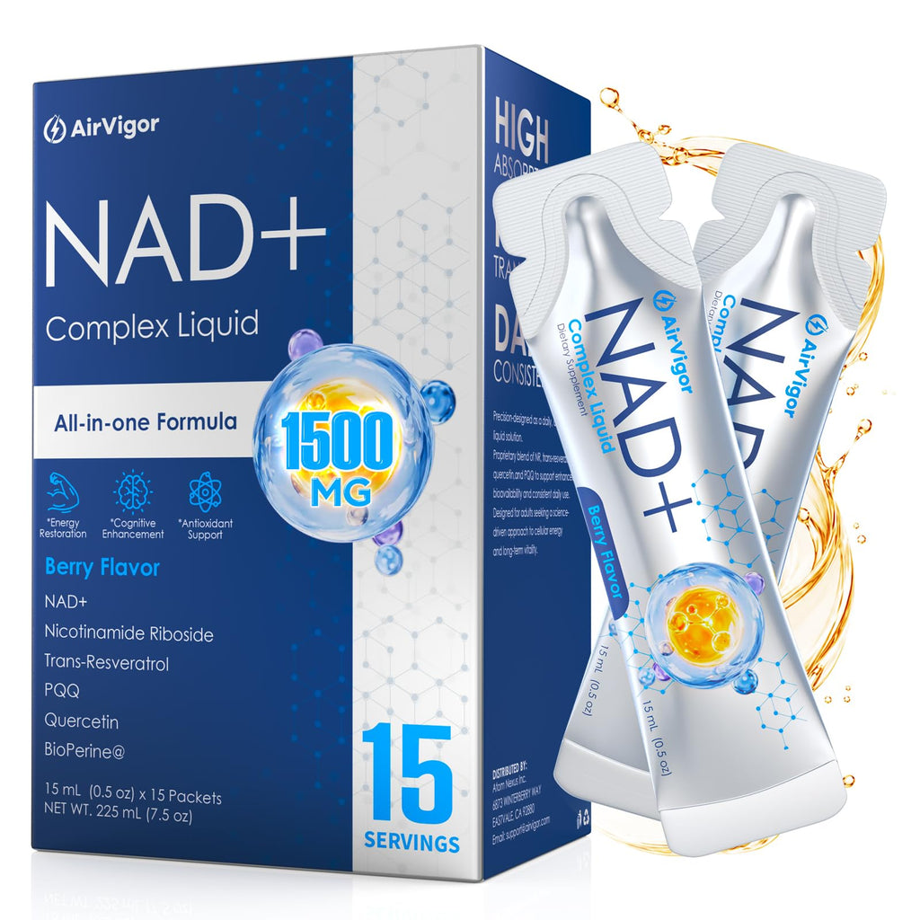 AirVigor NAD supplement 1500 mg capsules