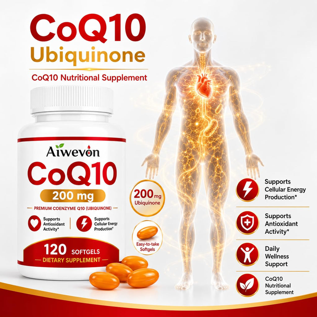 Aiwevon CoQ10 supports heart health