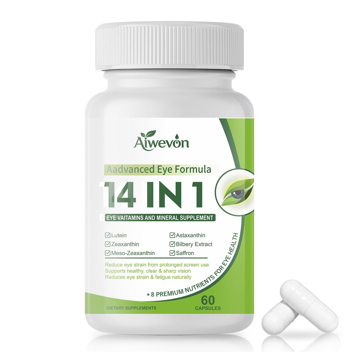 Aiwevon eye vitamins for vision