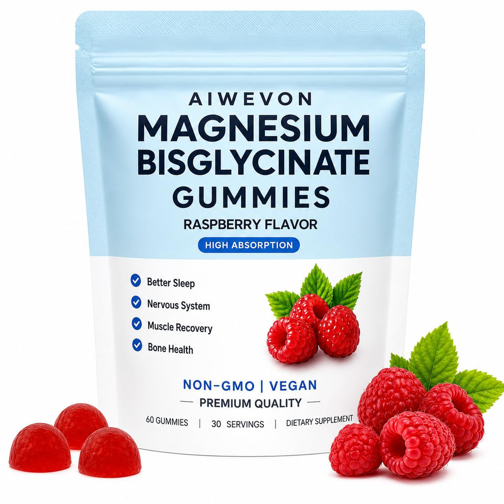 Aiwevon magnesium bisglycinate gummies for relaxation