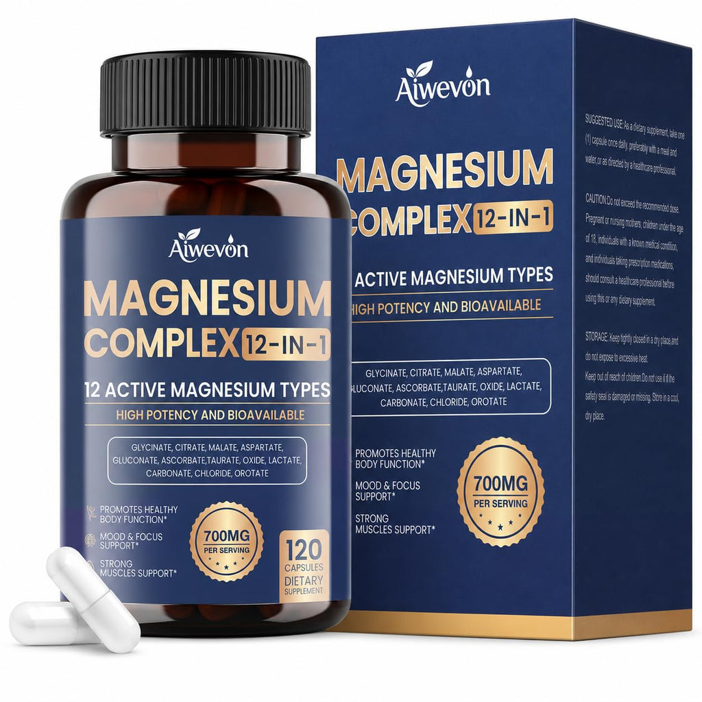 Aiwevon magnesium complex 700 mg capsules