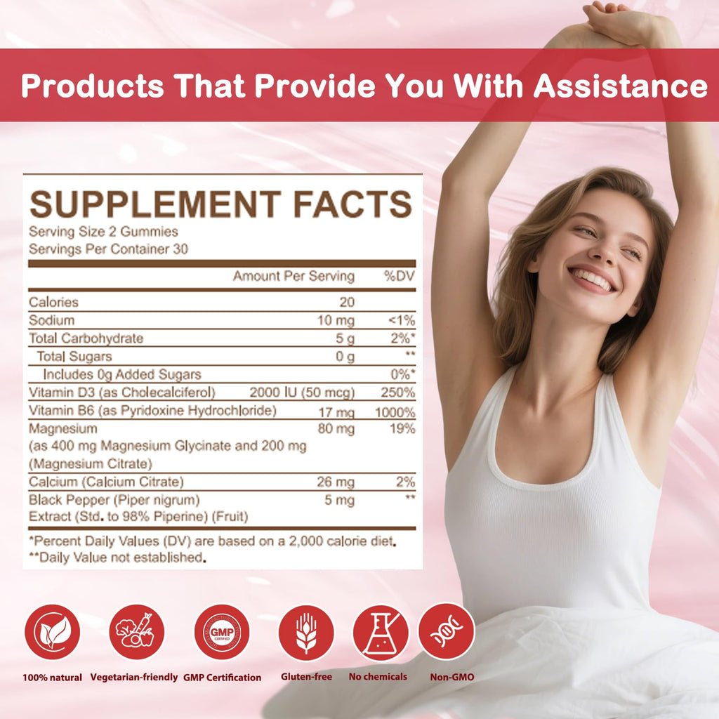 Aiwevon magnesium gummies for muscle health