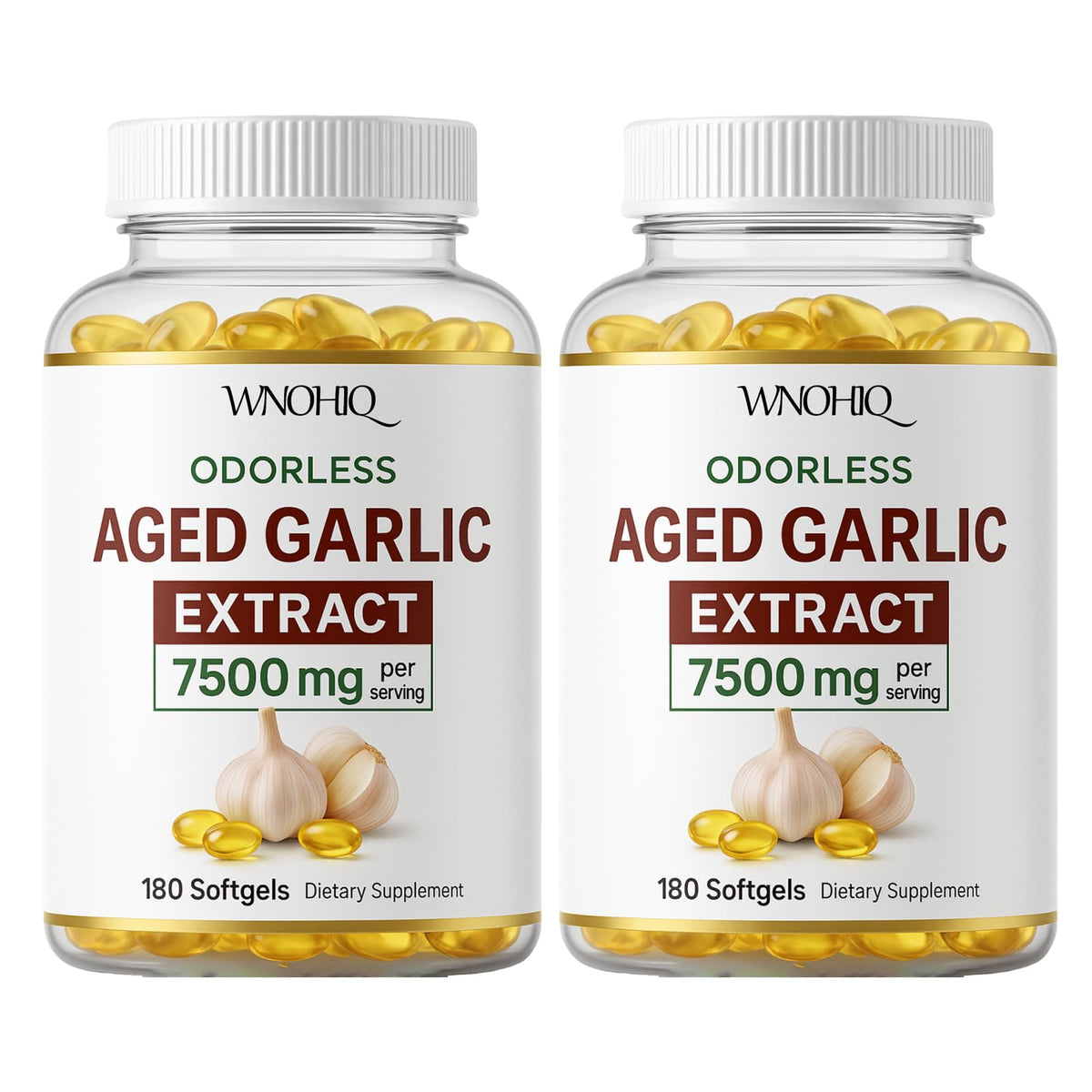 AJO aged garlic extract softgels