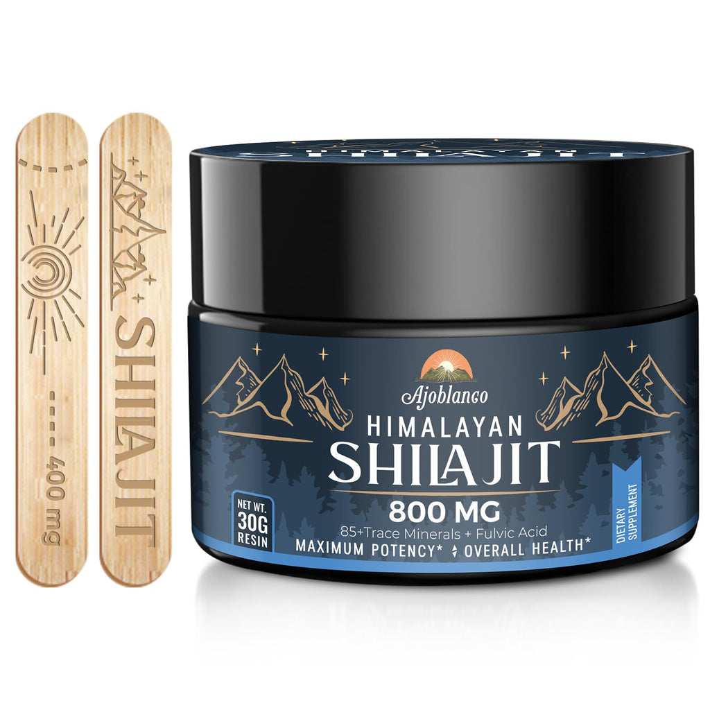 Ajoblanco Himalayan Shilajit resin benefits