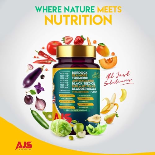 AJS Sea Moss multivitamin for men