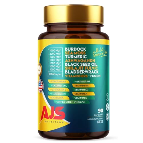 AJS Sea Moss multivitamins for wellness