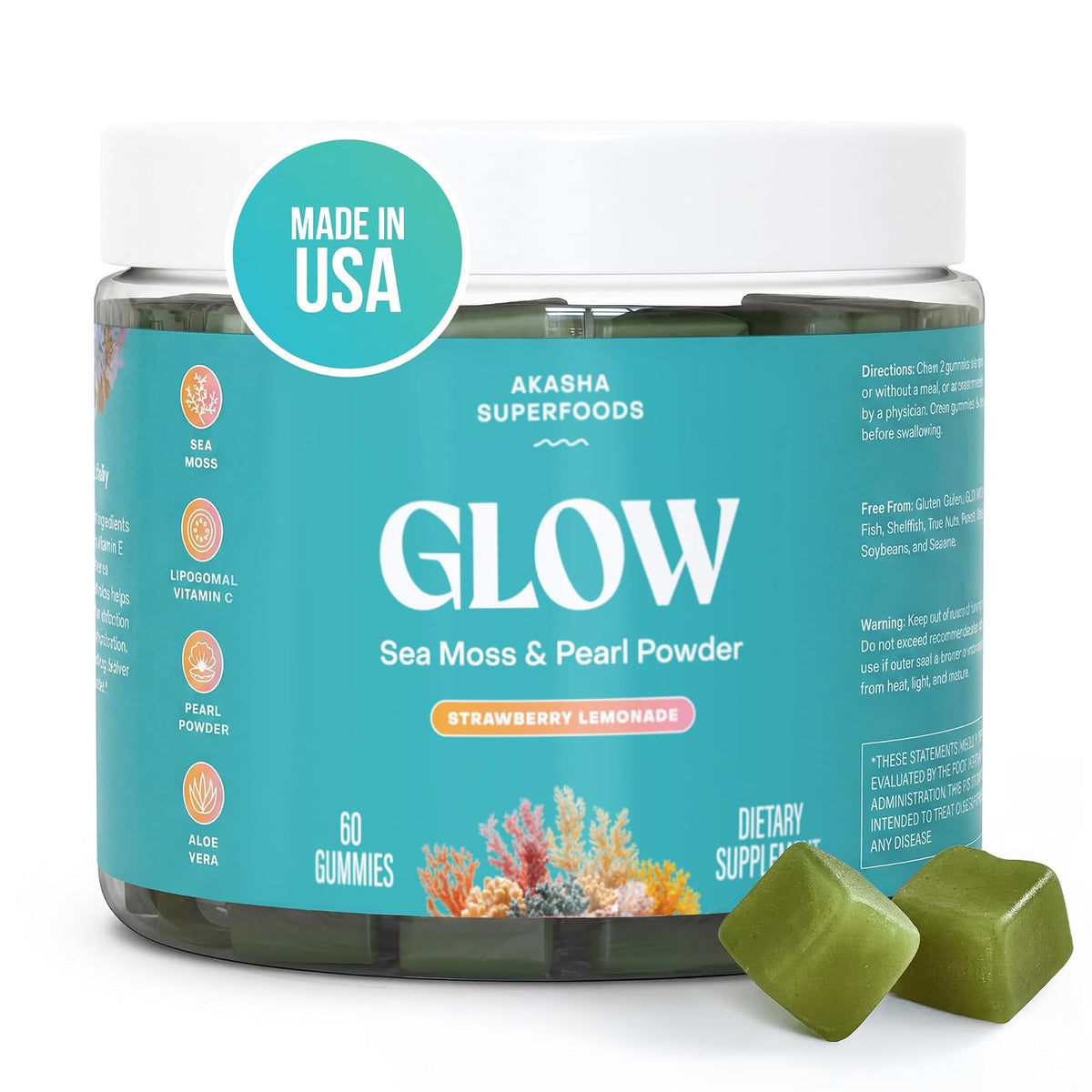 Akasha Superfoods sea moss gummies
