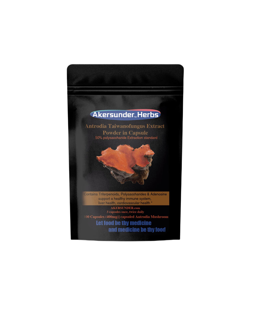 Akersunder mushroom extract capsules