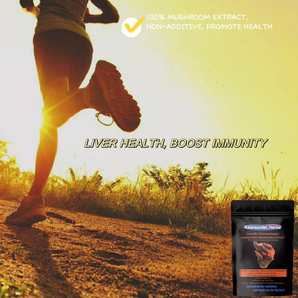 Akersunder mushroom extract for vitality